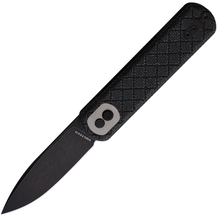 VOSTEED Corgi Trek Lock Blk Mic/14C28N – Arkansas Knife Shop